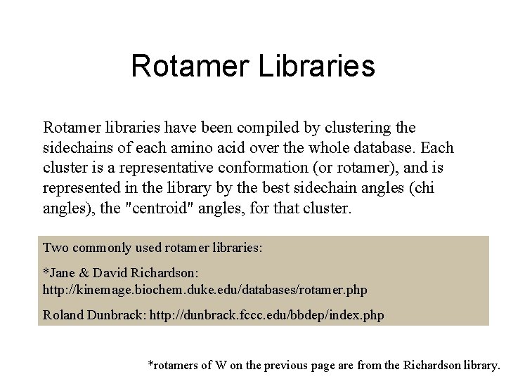 Bioinformatics 2 lecture 20 Protein design the state