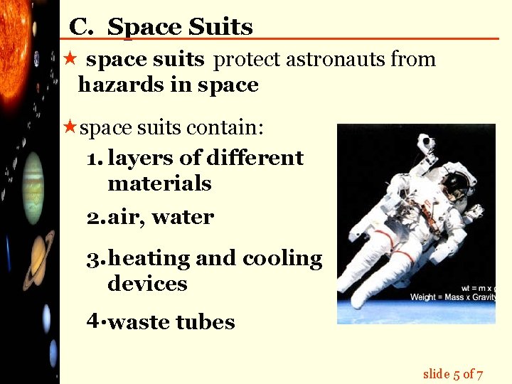 Unit D Space Exploration Lesson 4 5 sec
