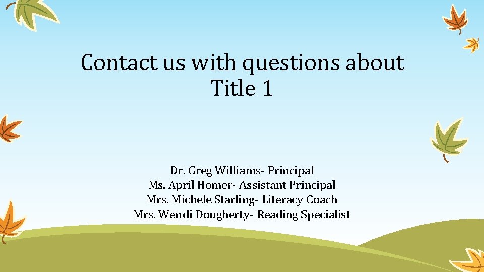 What is Title 1 Bell Fork Elementary School