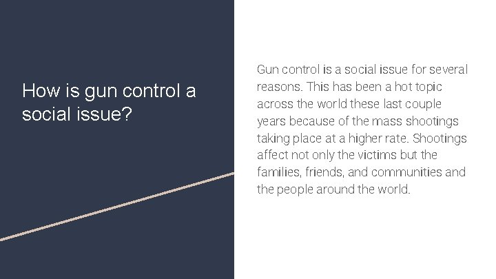 Gun Control By Hassan Hammoud What Is Gun