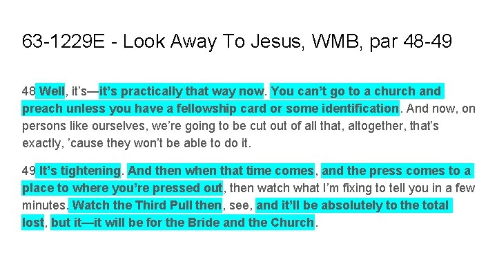 Spoken Word Manifestation Part 2 Chronology of Events