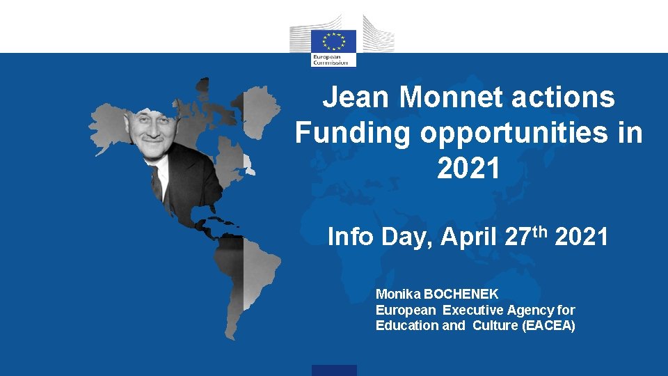 Jean Monnet actions Funding opportunities in 2021 Info