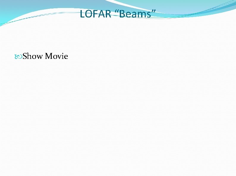 LOFAR Beam Formed BF Data Pipeline Overview September