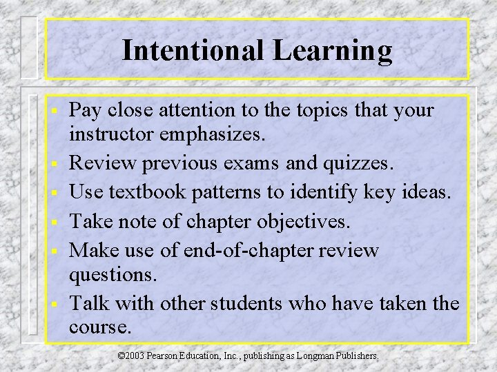 Study Skills Topic 6 Learning Styles Teaching Styles