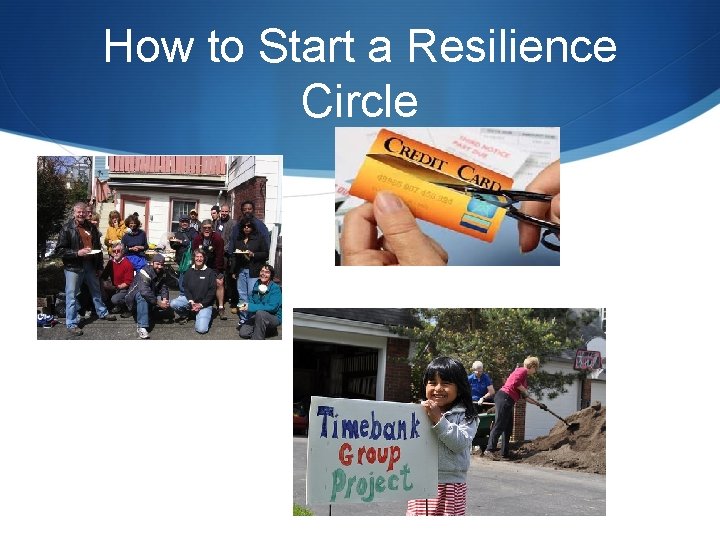 How to Start a Resilience Circle October 23
