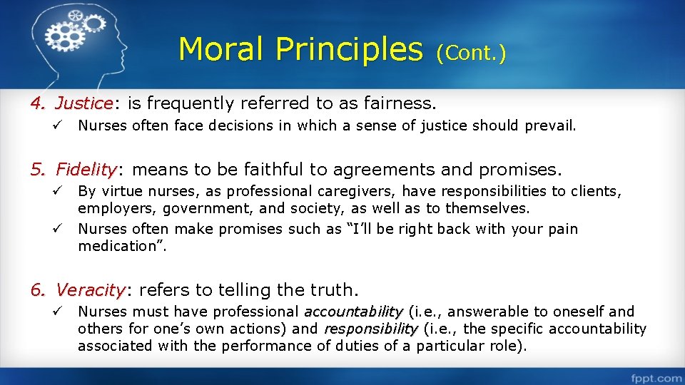 Introduction to Nursing Profession NURS 210 Nursing Ethical