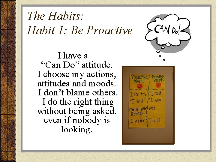 Setting Sail with the Seven Habits Parkside Elementary