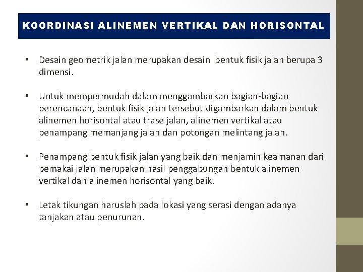 REKAYASA JALAN TSP 214 PERENCANAAN LENGKUNG VERTIKAL UNIVERSITAS