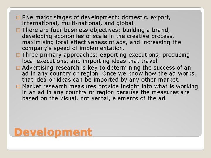 Global Advertising Cassie Wardle and Lisa West Global