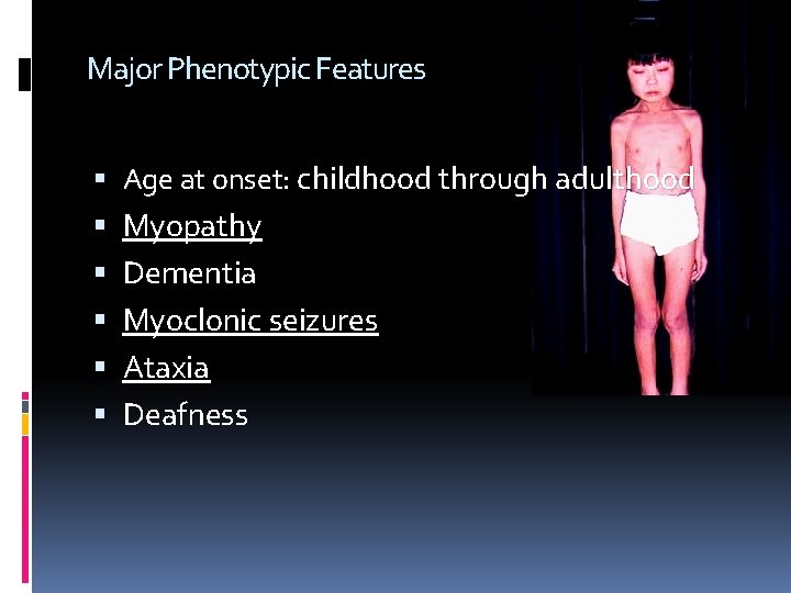 mitochondria Myoclonic Epilepsy with RaggedRed Fibers 28 MERRF