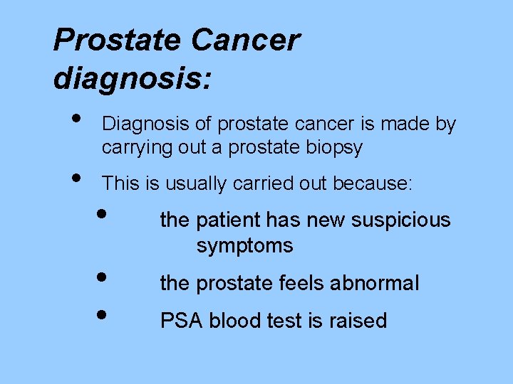 New developments in Prostate Cancer Dr Jo Bowen