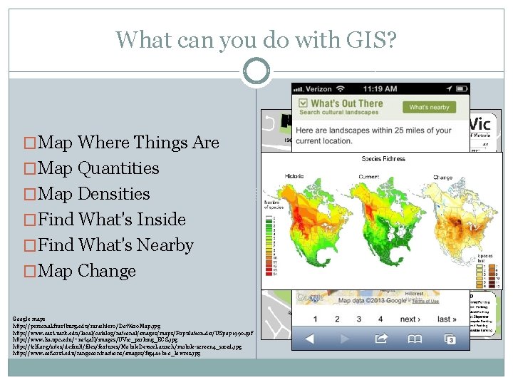 USING GIS IN THE CLASSROOM PRESENTED BY JUDITH