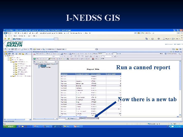 IllinoisNational Electronic Disease Surveillance System INEDSS The ...