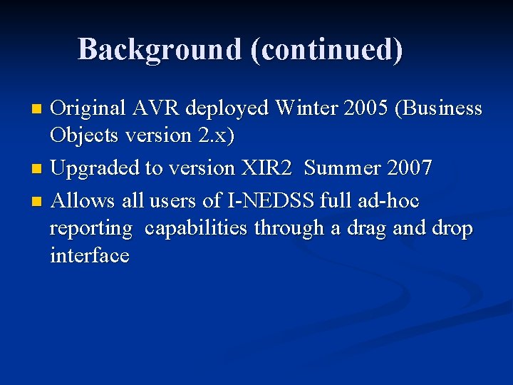 IllinoisNational Electronic Disease Surveillance System INEDSS The ...