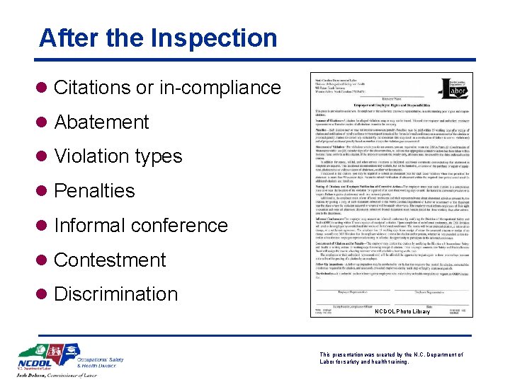 Understanding the OSHA Inspection Process Presented by This