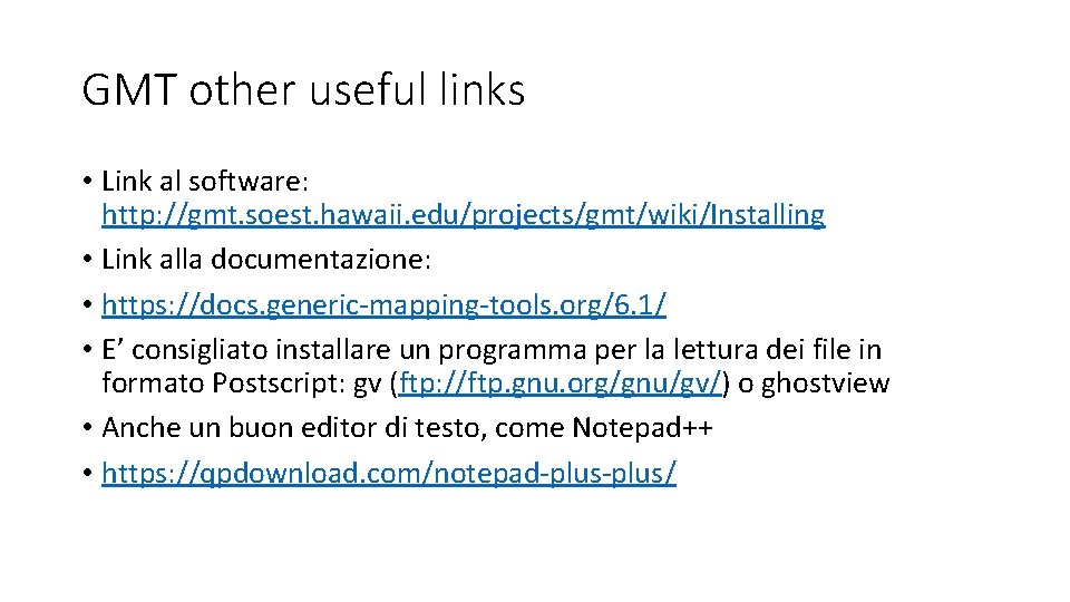 Laboratorio Metodi di Potenziale Prof Carla Braitenberg Laboratorio