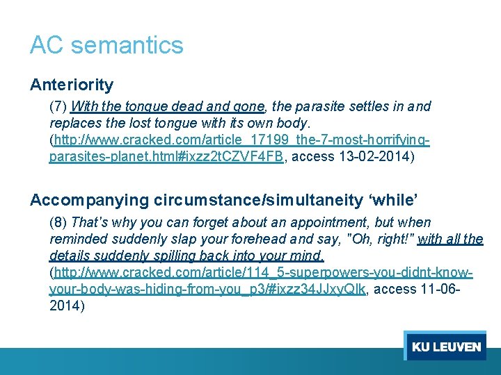 Absolutely restless dual category change in the English