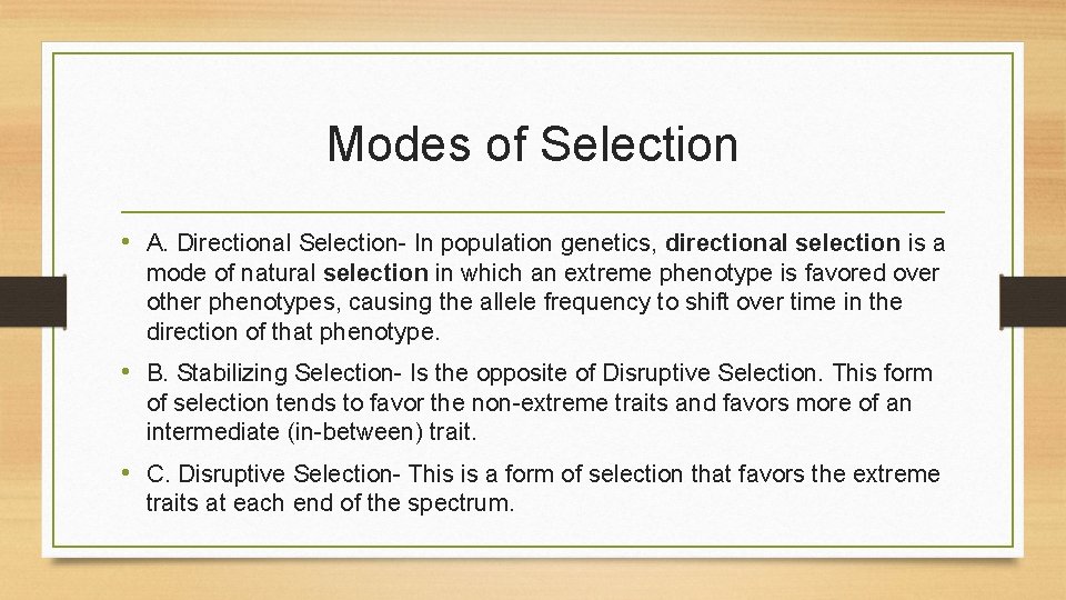Natural Selection Mr Blue What is Natural Selection