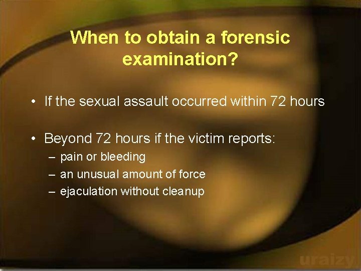 Medicolegal Certificate for injuries 1 Abrasion 0 5