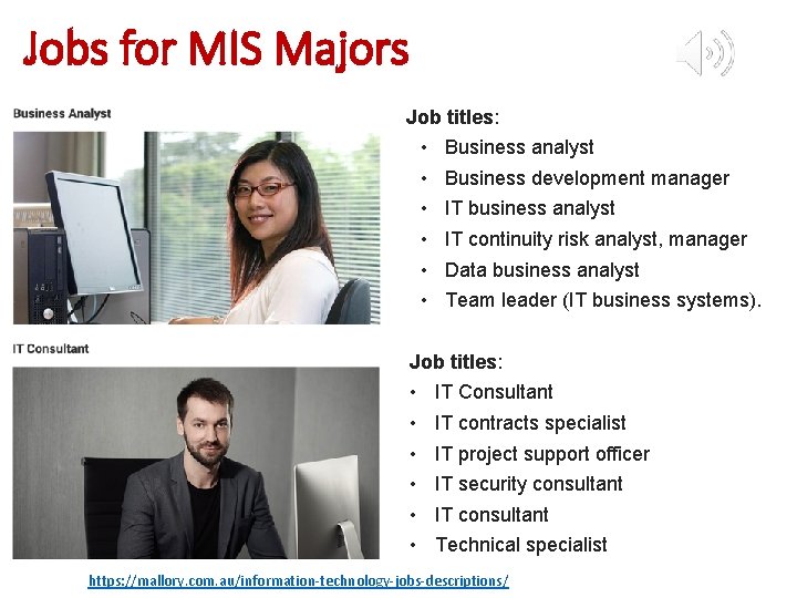 Majoring in Management Information Systems MIS Liz Davidson