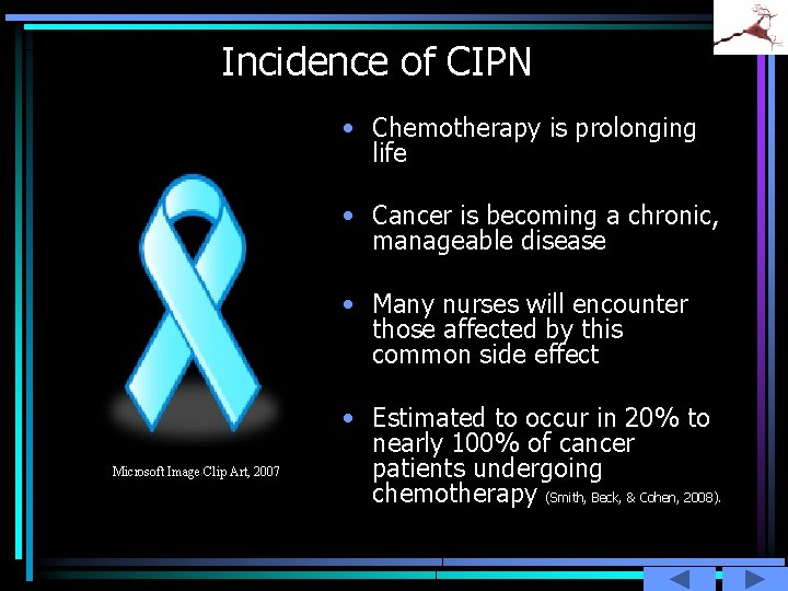 ChemotherapyInduced Peripheral Neuropathy CIPN Why the complication By