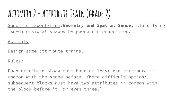 Attribute Blocks Whats Your Attribute What Are Attribute