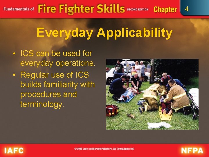 4 Incident Command System 4 Objectives 1 of