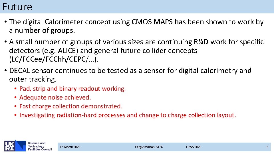 CMOS MAPSbased digital ECAL P Allport 1 S