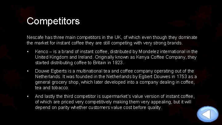 Nescafe Instant Coffee Casey Ward Who is Nescafe