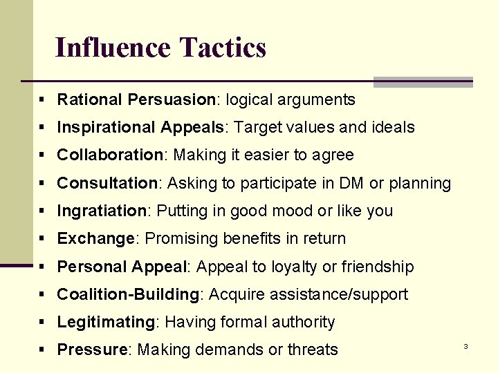 Chapter 12 POWER Uses and Abuses Sem 322