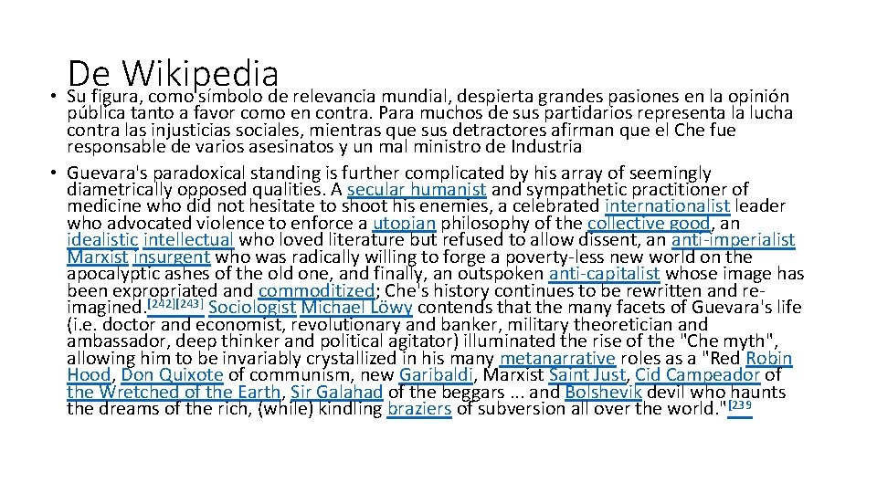 De Wikipedia Su figura como smbolo de relevancia