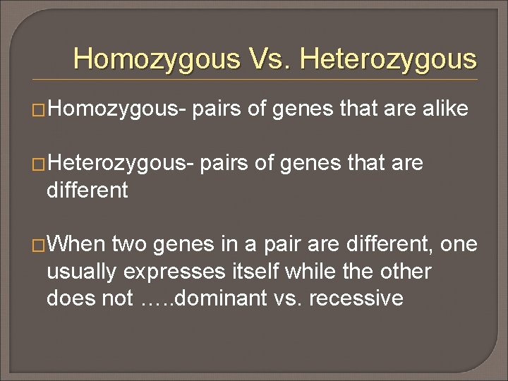 Genetics and Punnett Squares Bellwork What is the