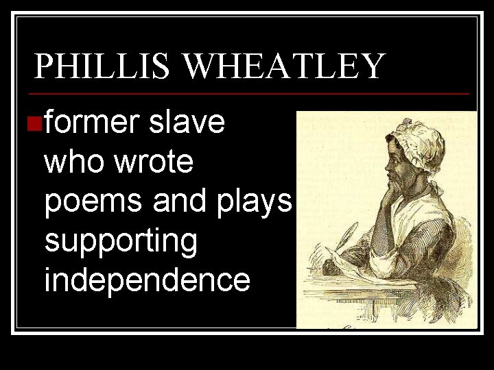 Key People and Events of the Revolutionary War