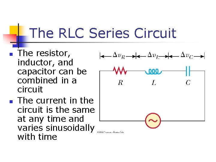 Chapter 21 Alternating Current Circuits and Electromagnetic Waves