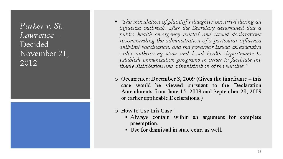 WHAT IS THE PREP ACT WHAT CAN WE
