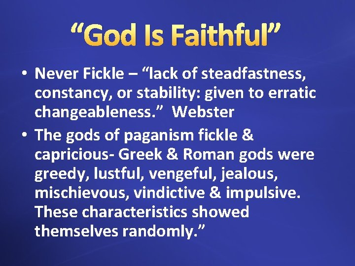 Hebrew s 10 23 God Who is Eternal