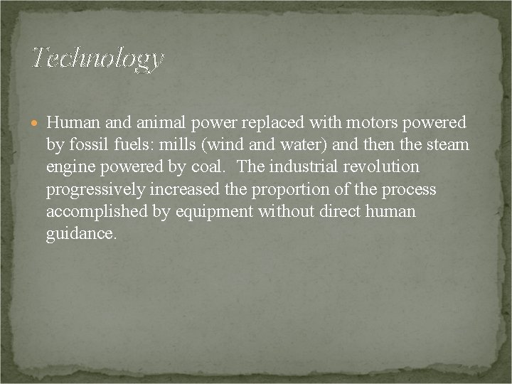 Introduction The Industrial Revolution 10 3 Students analyze