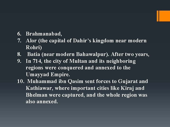 Muslim Rule in India 711 1526 Early Muslims