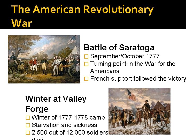 Grade 8 Social Studies Review DAY 2 American