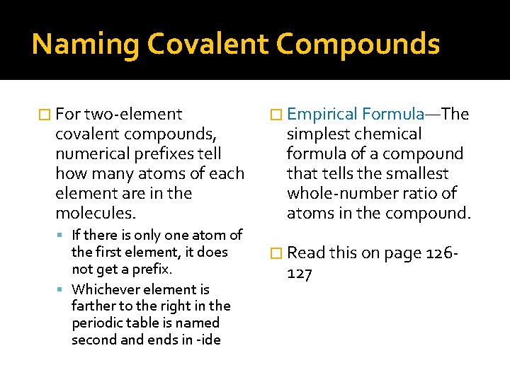 Chapter 4 The Structure of Matter Section 3