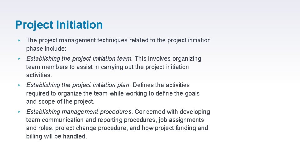 Phases of a project By Dr Shabnum Shaheen