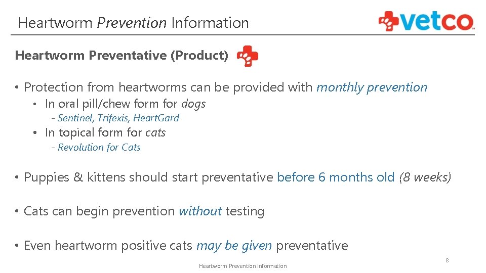 Preventable Diseases Heartworm Disease Information 1 Heartworm Disease