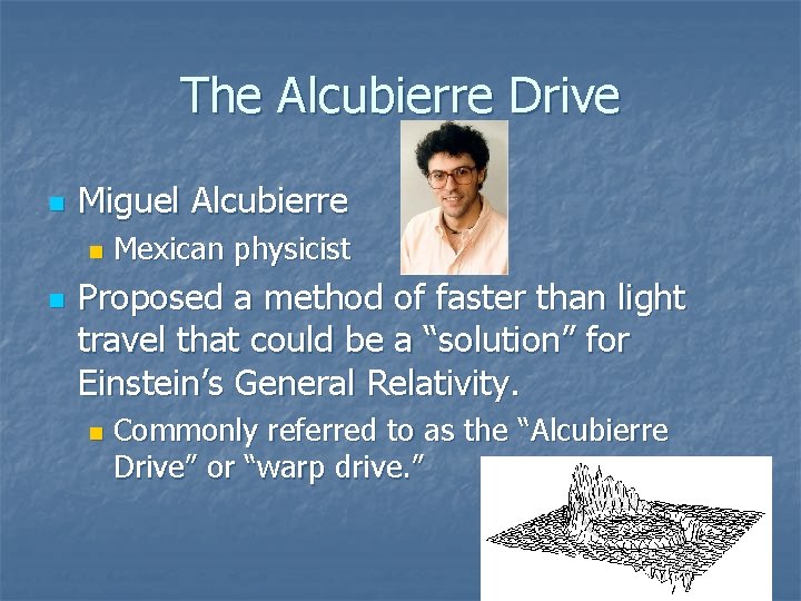 Warp Drive Propulsion Theory John L Carrasco Astronomy