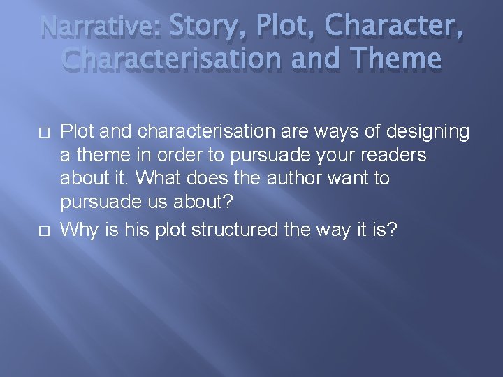 TEXTUAL ANALYSIS AND TEXTUAL THEORY Session Four Sren