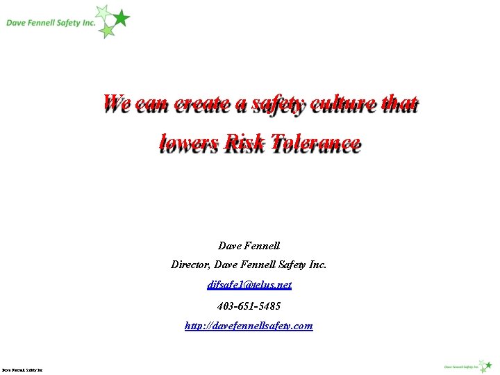 Strategies for Understanding and Addressing Risk Tolerance Dave