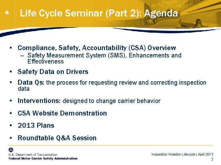 The Life Cycle of a Roadside Inspection Violation