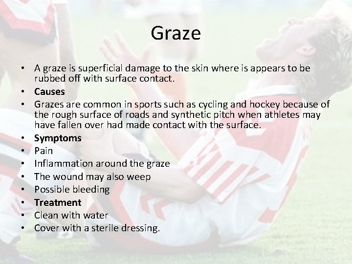 Unit 5 Injury in Sport BTEC Level 2