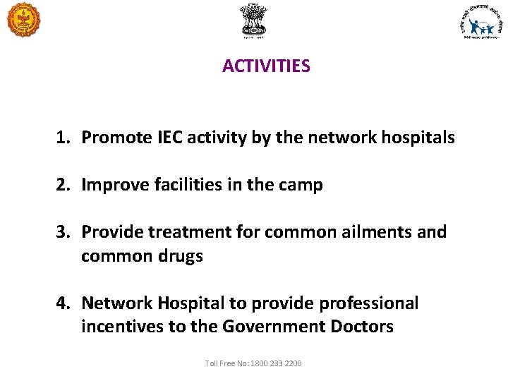 Plan for maximum cases to be performed Health