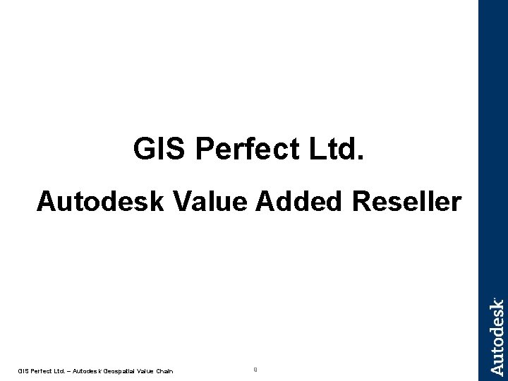 Autodesk Geospatial Alternate Title Slide Value Chain Presentation