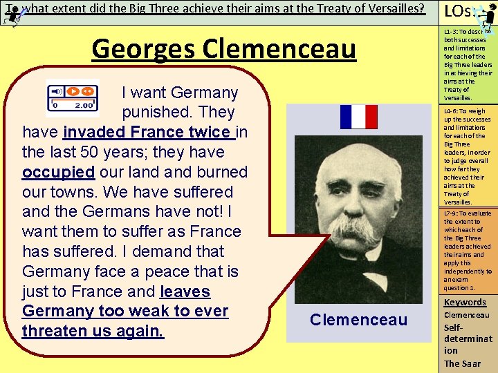 To what extent did the Big Three achieve